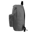 K-Cliffs Unisex Case 36 Pieces Classic 18" School Backpacks, Grey with ...