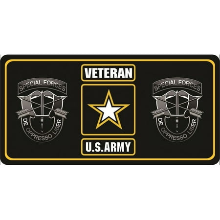 U.S. Army Veteran Special Forces #1 Photo License Plate | Walmart Canada
