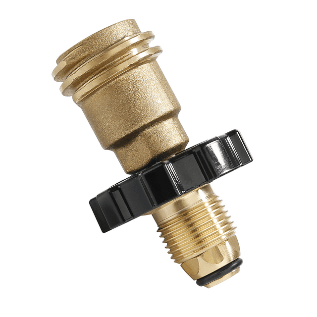 Roastove Universal Fit Propane Tank Adapter Converts POL to QCC1 / Type ...