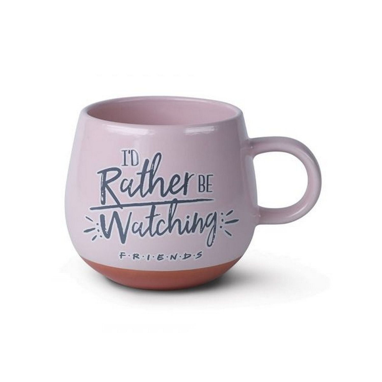Click here for Friends Id Rather Be Watching Round Mug One Size prices