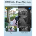 Battery Doorbell, 180° Head-to-Toe Video, Live View with Two-Way Talk ...