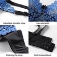3 Pack Lace Bras for Women – Elegant Padded Push Up Bra with Underwire ...