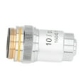 20.2mm RMS 10X Achromatic Objective, Clear, High,Power Microscope Lens ...