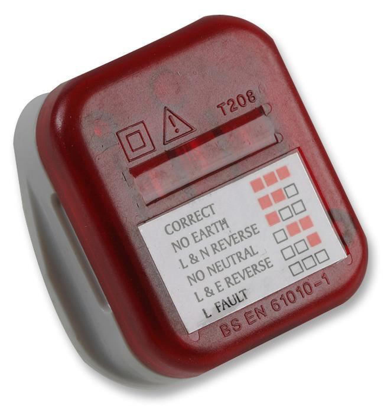 PRO ELEC - 3-Pin UK Mains Socket Tester, 13A, 250V - Walmart.com