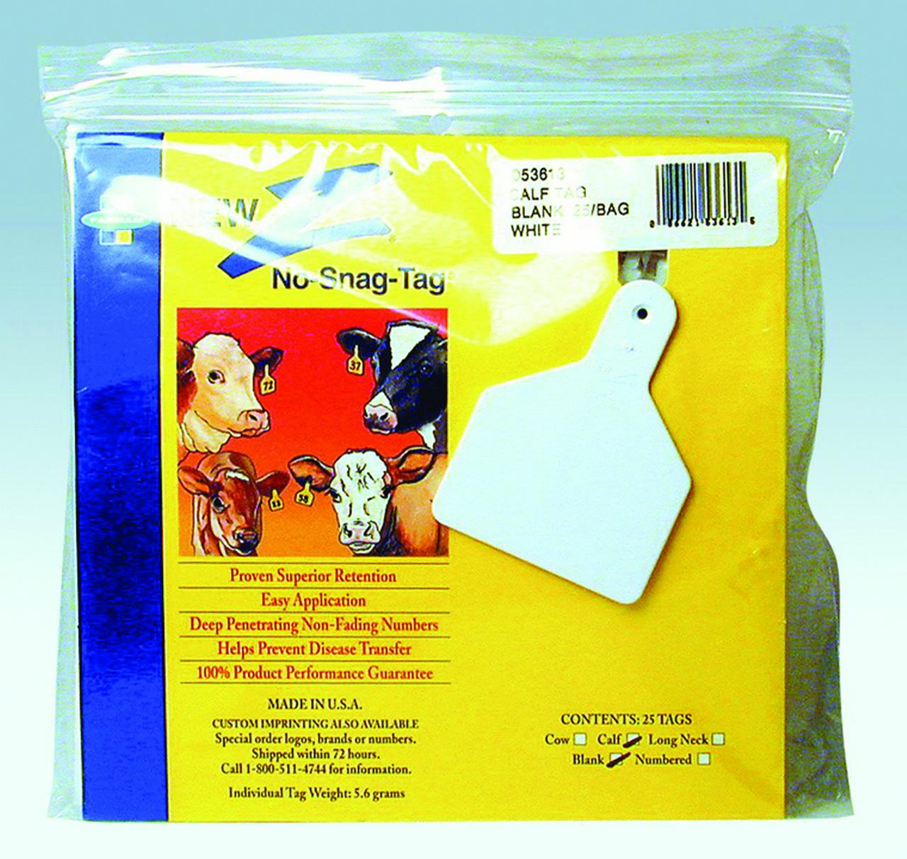 Z Tags Blank Ear Tags Calf - Walmart.com