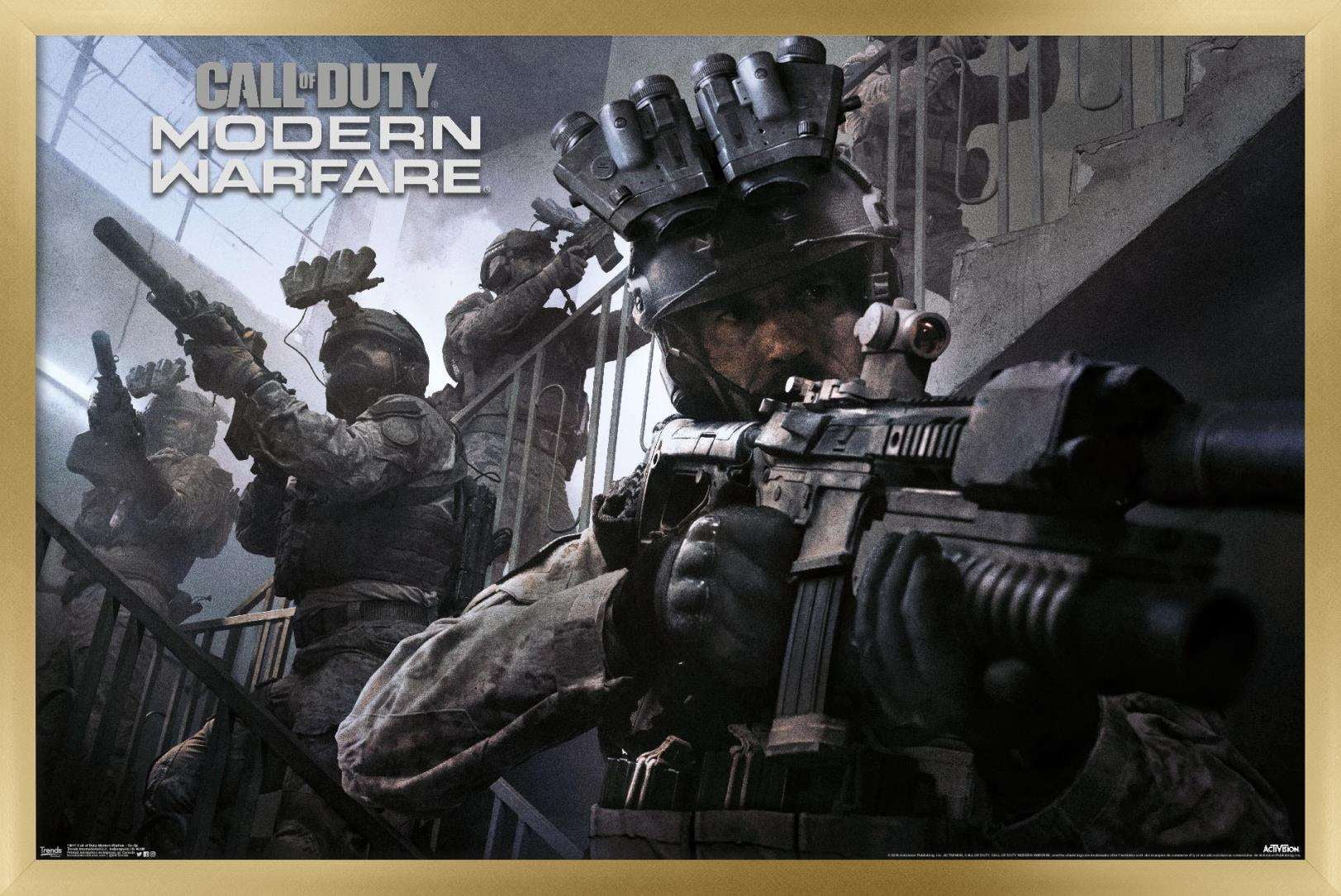 Call of Duty: Modern Warfare - Co-Op Wall Poster, 14.725" x 22.375 ...