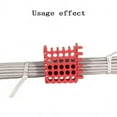 Cable Organizing Tool Network Cable Bundle, Wire Comb for Data Center, Server Rooms and Machine ...