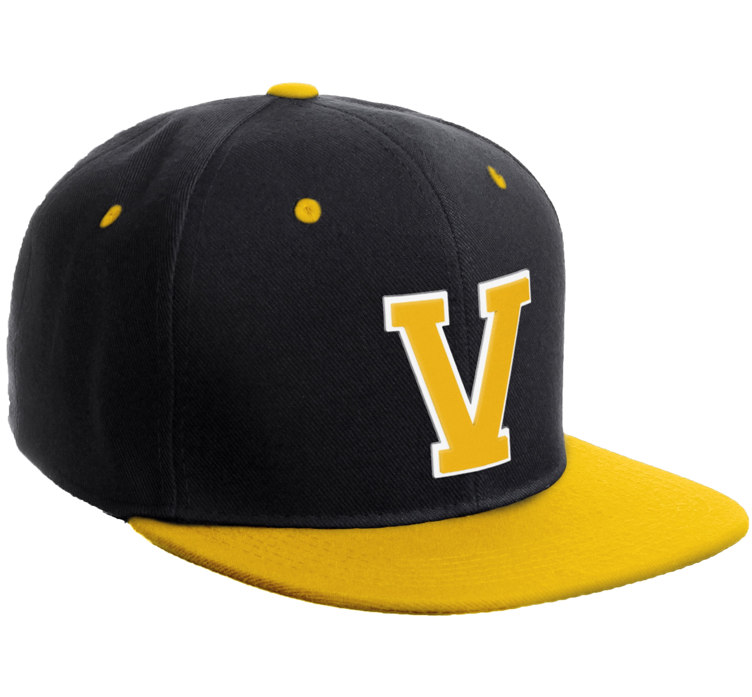 Daxton Classic Snapback Hat Custom A to Z Initial Varsity Letters ...