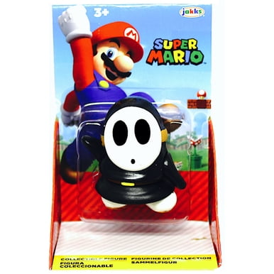 Black Shy Guy Super Mario Nintendo Collectible Figures 2.5" | Walmart ...