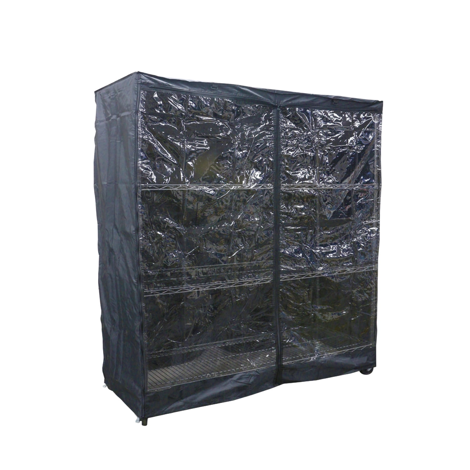Duraviva Wire Shelf Storage Rack Dust Protective Cover - Privacy and ...