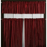 Cotton Stripes 3 Piece Window Valance Set (11 Colors) - Walmart.com