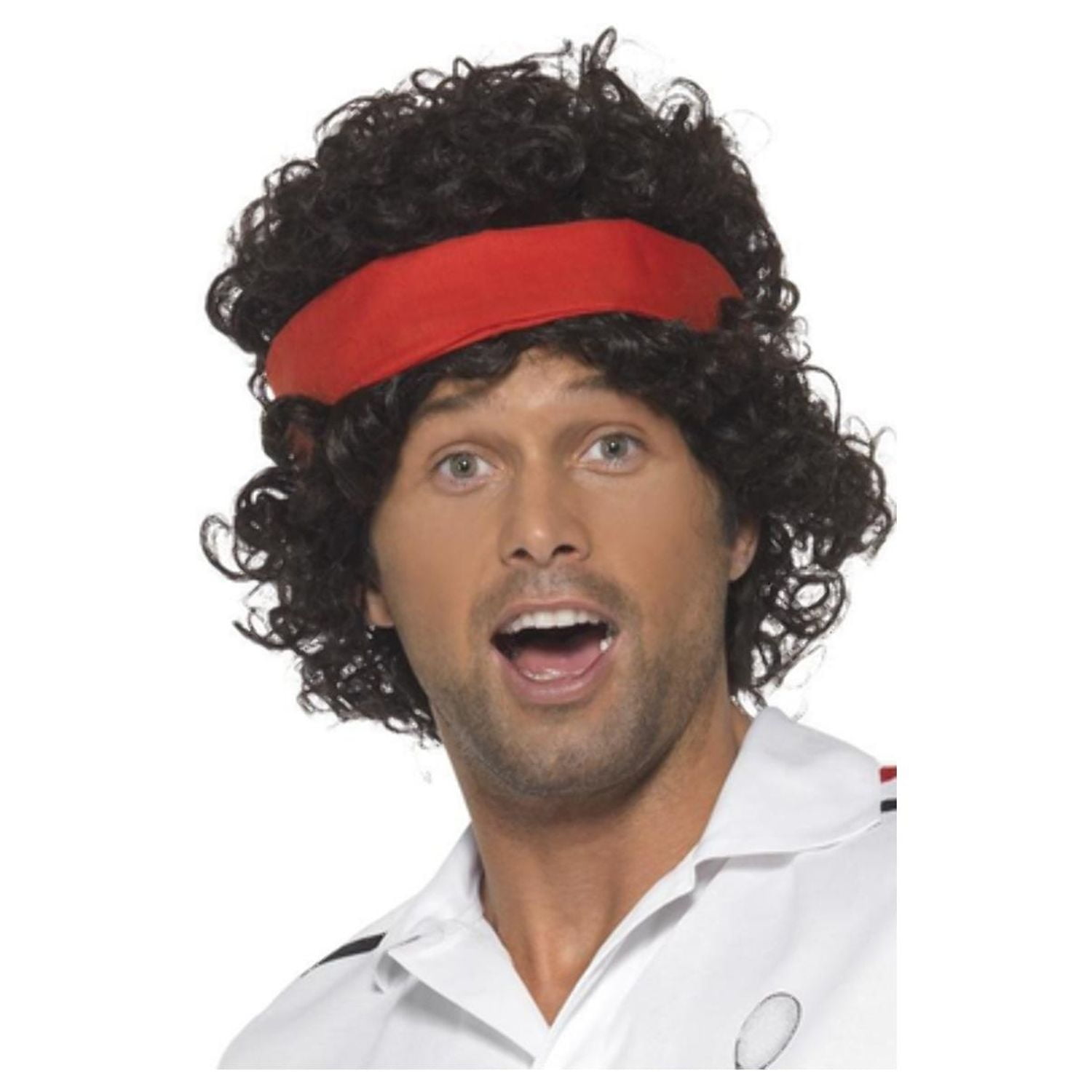 Click here for Smiffys Mens 1980s Ace Tennis Player Wig prices