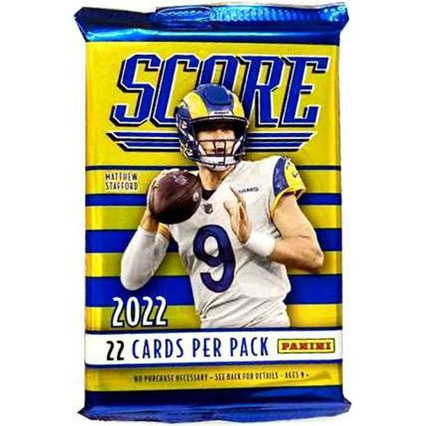 NFL Panini 2022 Score Football Trading Card BLASTER Pack (22 Cards ...