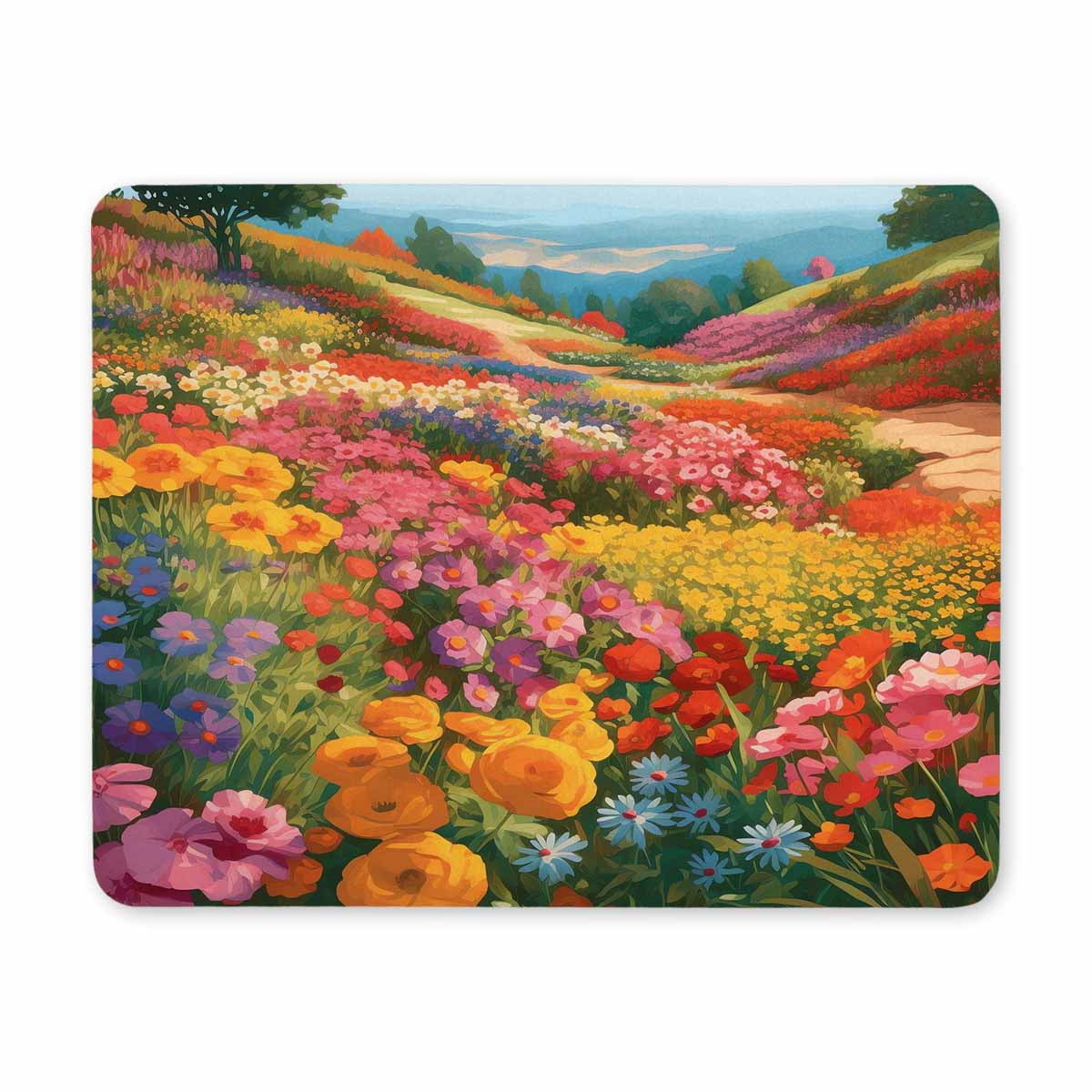 Mouse Pad,Cute Floral Mouse pad,Small Mouse Pads with Designs,Portable ...
