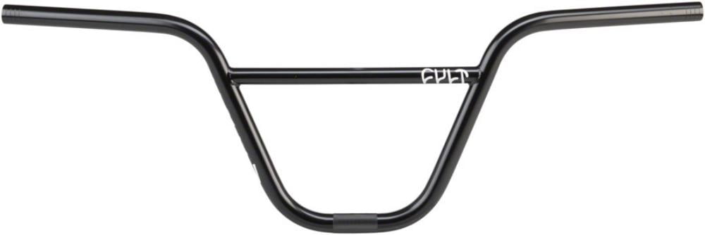 Cult Crew BMX Handlebars - 9.35" Black 2 Piece Heat Treated Chromoly ...