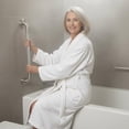 12 Inch Shower Grab Bars for Seniors 1.25'' Brushed Nickel Stainless ...