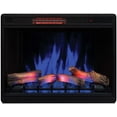 "ClassicFlame 33"" 3D Infrared Quartz Electric Fireplace Insert with ...