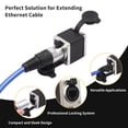 Locking RJ45 Female Clip Secure Ethernet Link For Net Expansion ...