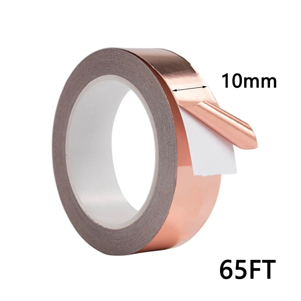 QXKE 65FT Single Side Conduction Copper Foil Tape EMI Shielding ...