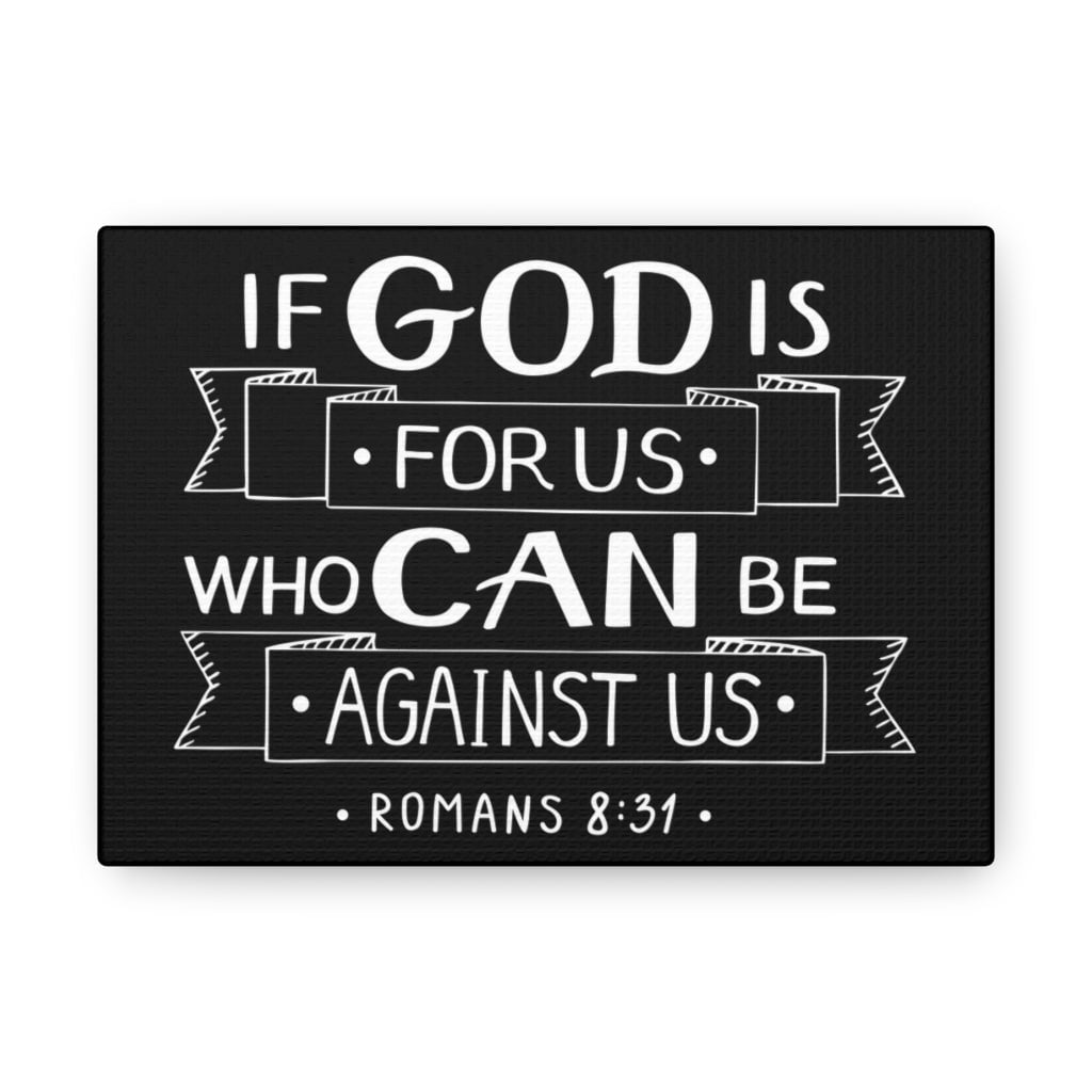 Scripture Walls God For Us Matthew 6:33 Bible Verse Canvas Christian ...