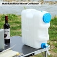 REDCAMP 5 Gallon / 18.5L Portable Water Container with Spigot, Camping ...