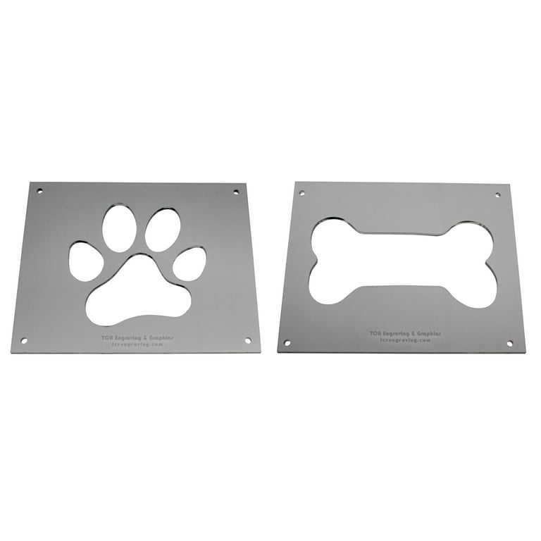Large Dog Bone Template