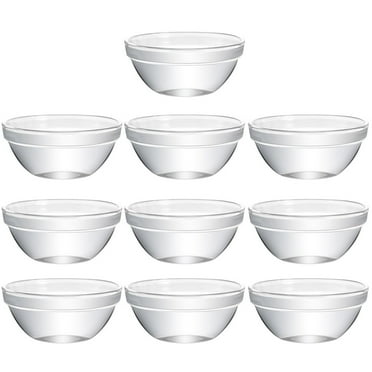 Mainstays Square Glass Bowls Catering Pack, Set of 12 - Walmart.com