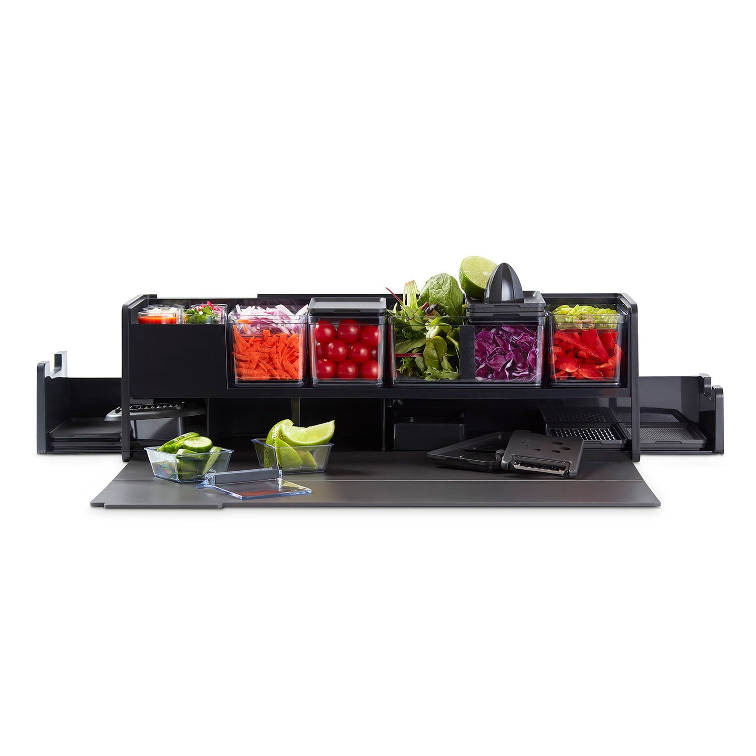 Dash Prepdeck, Includes 8 Prepping Tools, 14 Containers, and Cutting ...