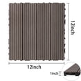Wood Plastic Composite Deck Tiles Set of 20, Sustainable Composite ...