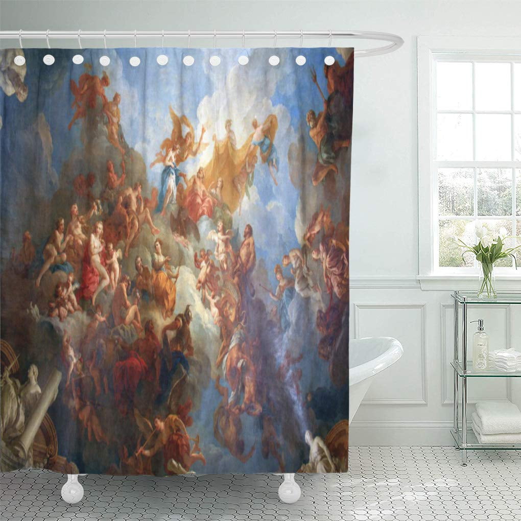 CYNLON Historical Hercules Allegory Ceiling Fine Versailles Mythology ...