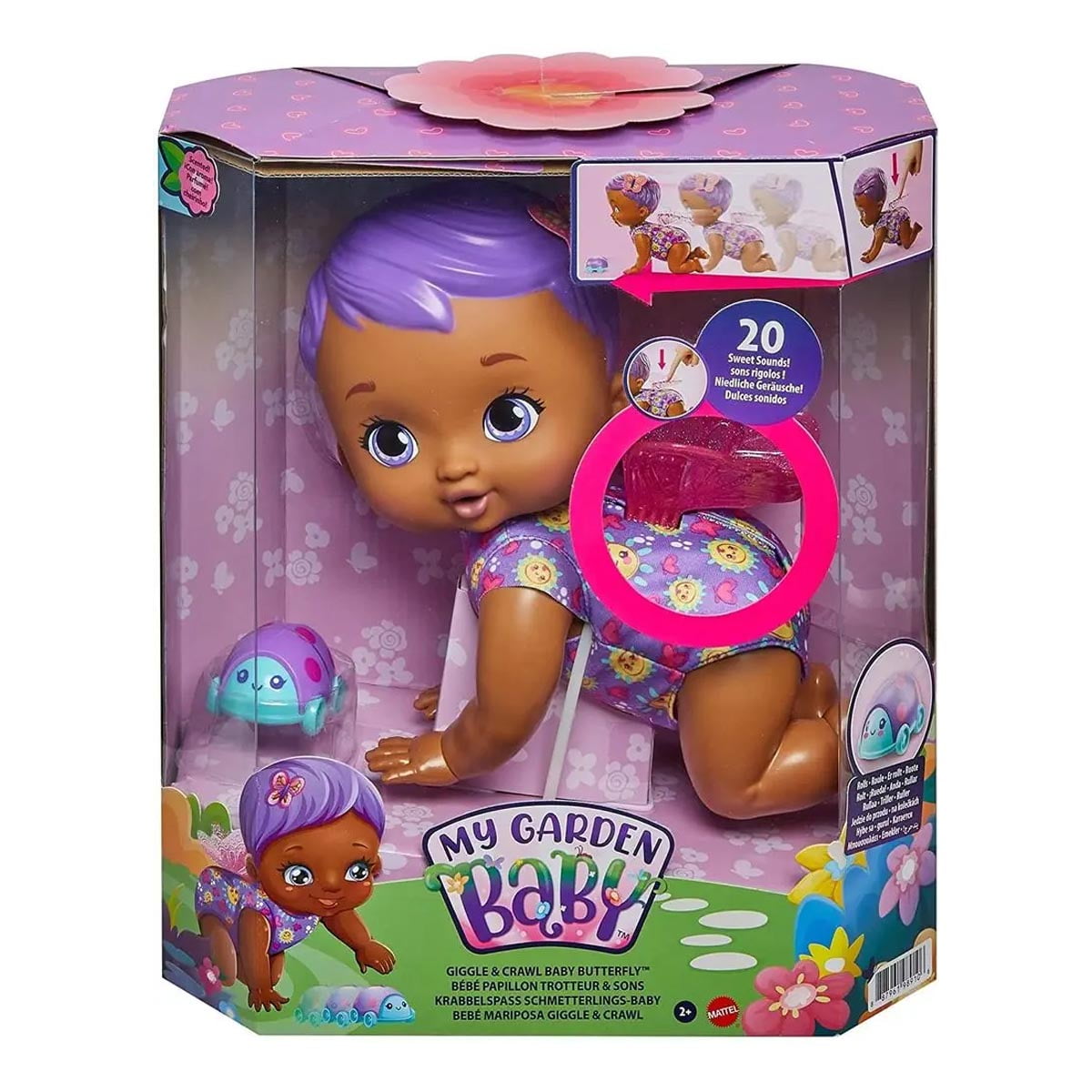 Muñeca MATTEL My Garden Baby Rie y Gatea Conmigo | Walmart en línea