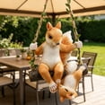 Eolstice Outdoor Courtyard Garden Statue, Balcony Ornament, Waterproof ...