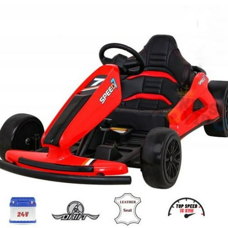 Drifting Go-Kart 24V Furious Edition | 15km/hr | Red | Walmart Canada