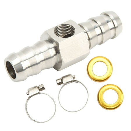 Fuel Pressure Gauge Adapter, Fuel Line T Fitting Adapter 304 Stainless ...