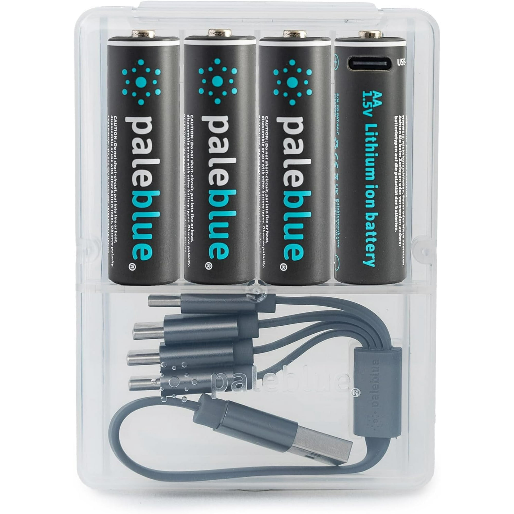 Click here for Usb-C Rechargeable Aa Batteries By Pale Blue  Lith... prices
