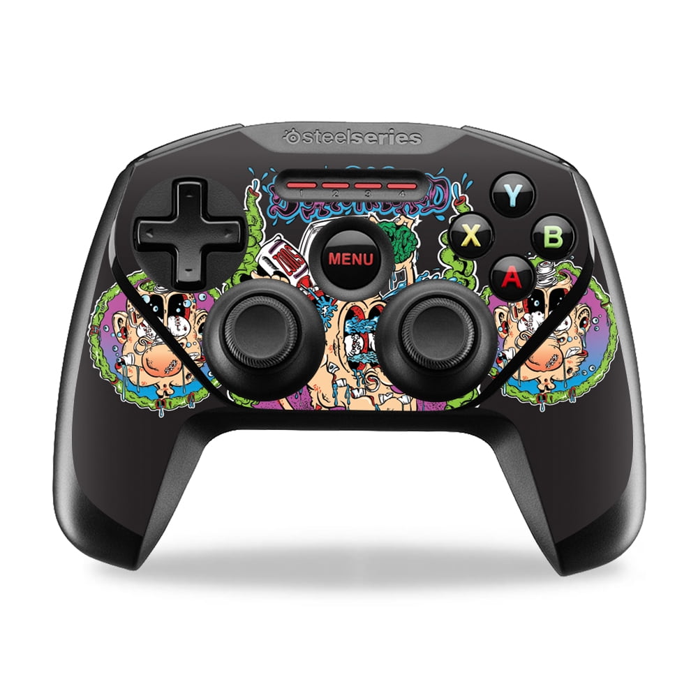 Skin Decal Wrap Compatible With SteelSeries Nimbus Controller ...