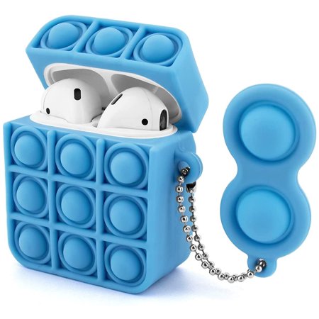 KSCD Push Bubble Pop Fidget Sensory Case for Airpods 2&1, 3D Cute Funny ...