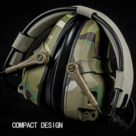WOSPORT Adjustable Electronic Earmuff Noise Reduction Headphone ...