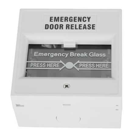 Alarm Button, White Emergency Door Release Fire Alarm Button Break ...