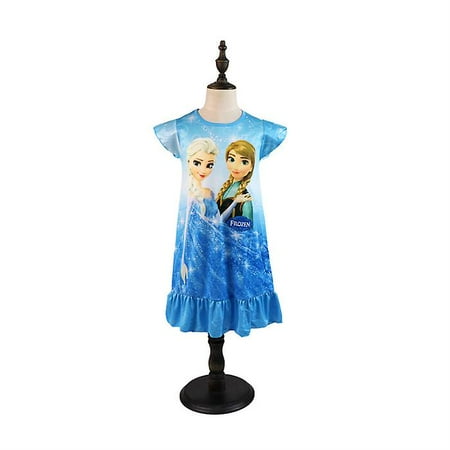 Frozen Princess Summer Night Dress Children Pajama Children Home ...