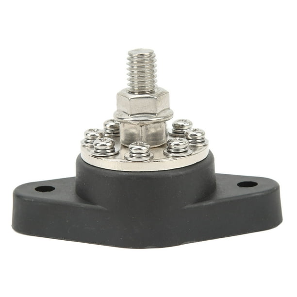Power Distribution Block, 160A Low Resistance 8 Terminal 12V-48V Marine ...