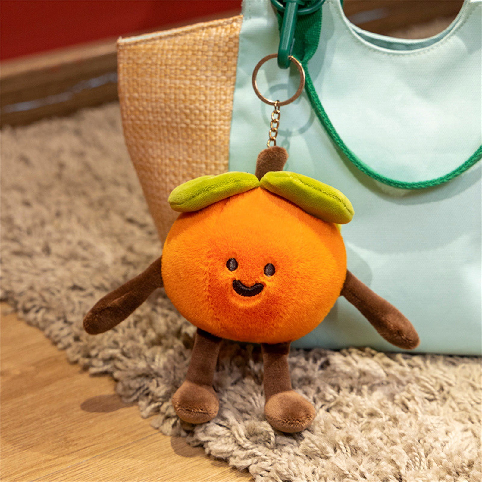 Jellycat Hot Toys Persimmon Plush Pendant，Ordinary Key Tool，Backpack ...
