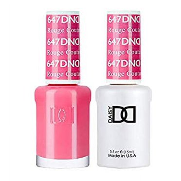 DND Nail Polish Gel & Matching Lacquer Set (484 - Sun of Pink ...