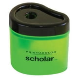 Prismacolor Scholar Manual Pencil Sharpener, 1 Hole, Translucent Green ...