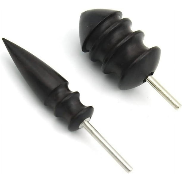 Jinsinto 2 Pieces Leather Polishing Tool,Leather Carving Tool,Leather ...