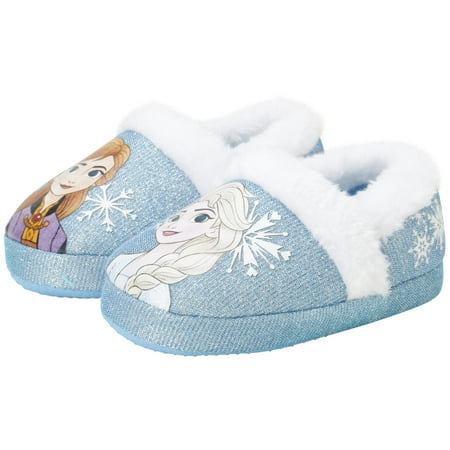 Disney Girls? Slippers ? Disney Princess and Frozen Fuzzy Slippers ...