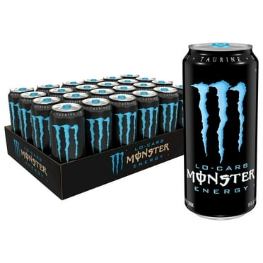 Monster Energy Ultra Black, Sugar Free Energy Drink, 16 Ounce (Pack of ...