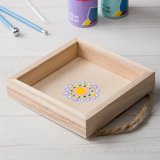 5” x 5” Unfinished Wooden Shadow Box Picture Frame by Make Market ...