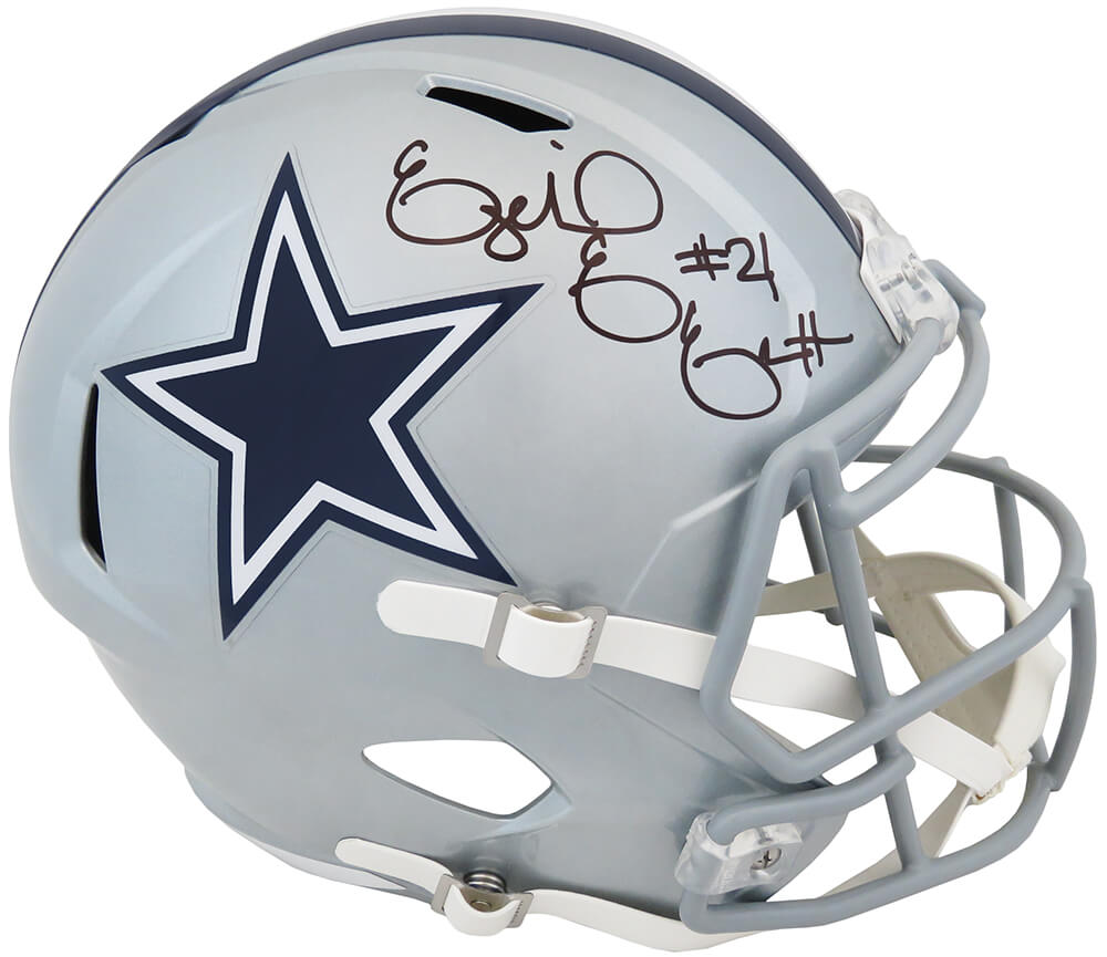 Ezekiel Elliott Signed Dallas Cowboys Riddell Full Size Speed Replica ...
