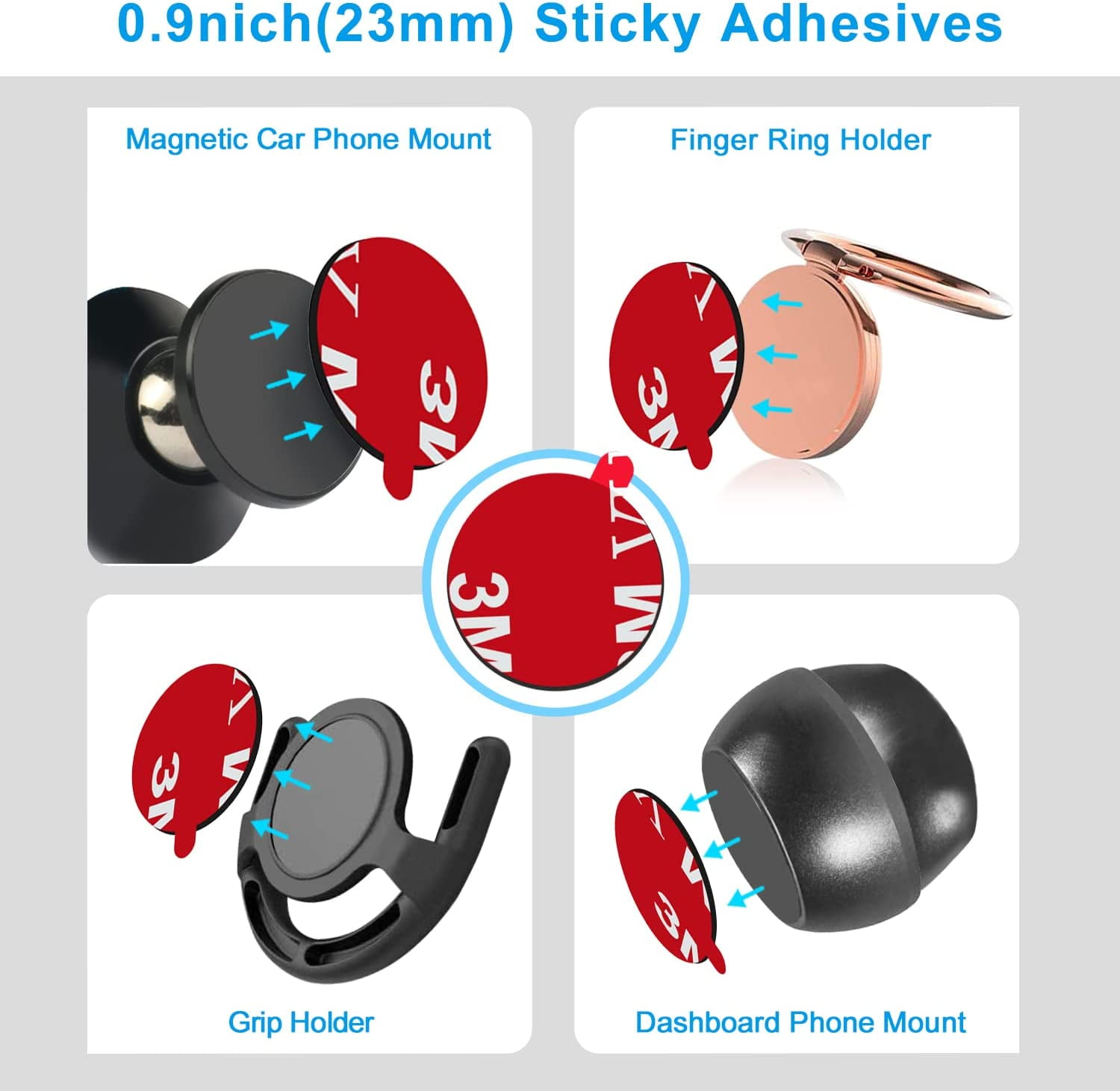 Double Sided Sticky Strips 3M VHB Adhesive Strips For Ring Alarm ...